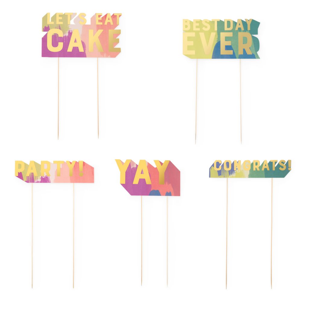 Shine Bright Toppers by Cakewalk – Kate's Safe & Sweet