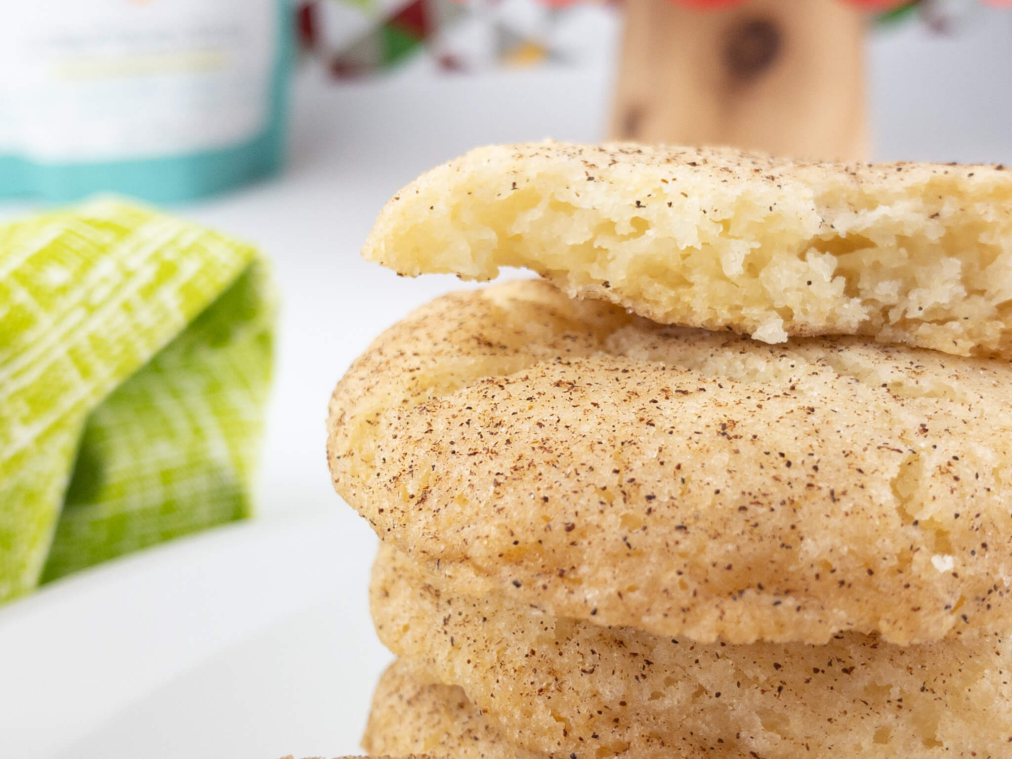 Cinnamon Sugar Sugar Cookies – Kate's Safe & Sweet