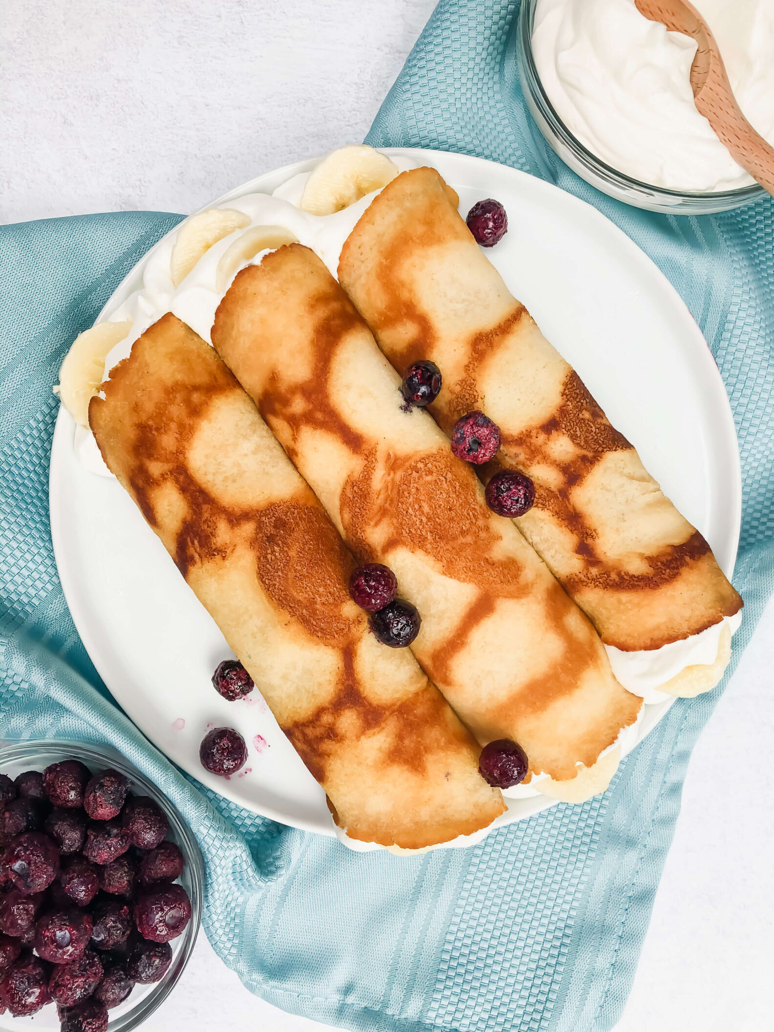 Easy 3 Ingredient Crepes – Kate's Safe & Sweet