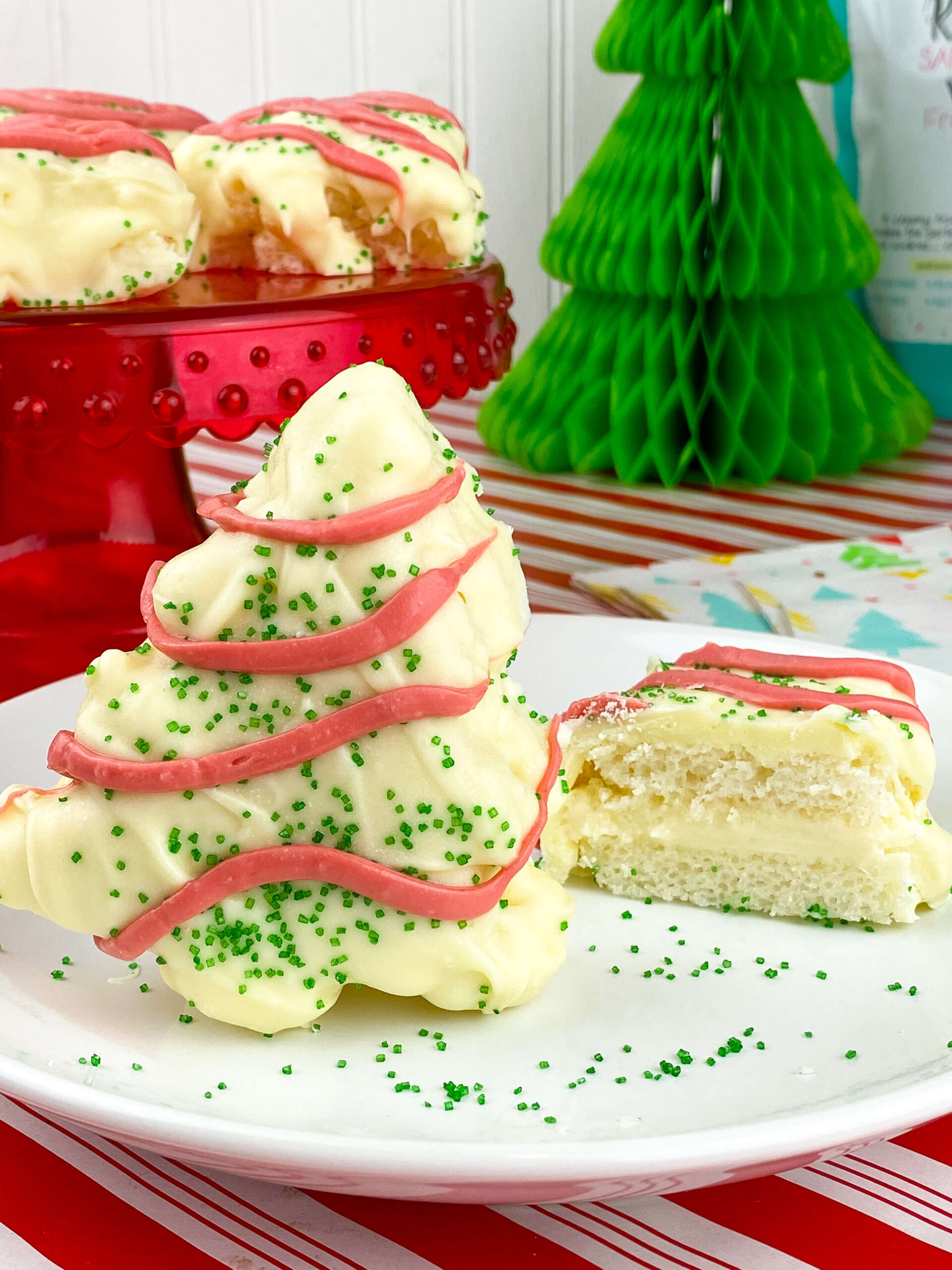 Little Debbie-Style Christmas Tree Cakes – Kate's Safe & Sweet
