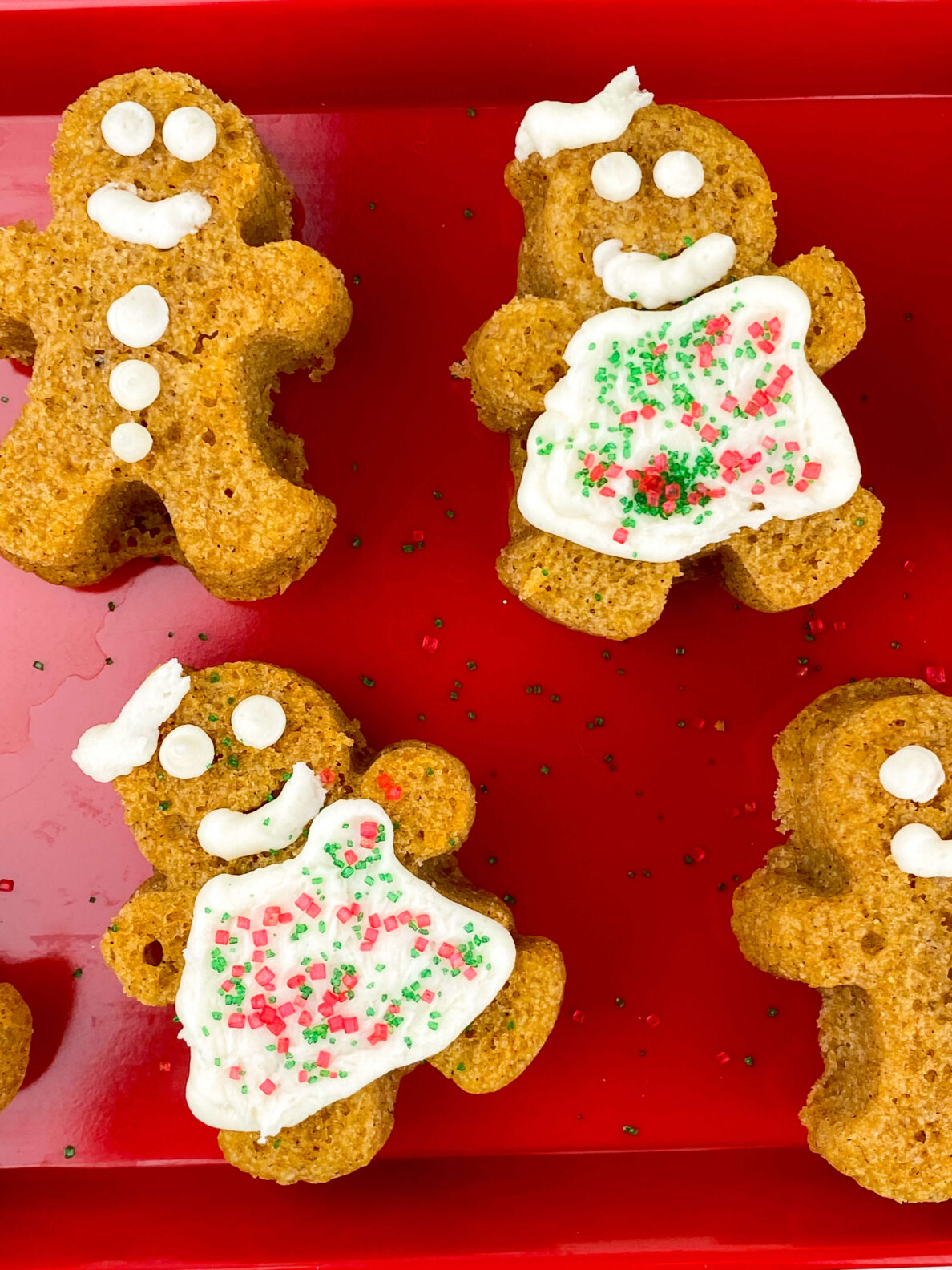 Mini Gingerbread Cakes – Kate's Safe & Sweet