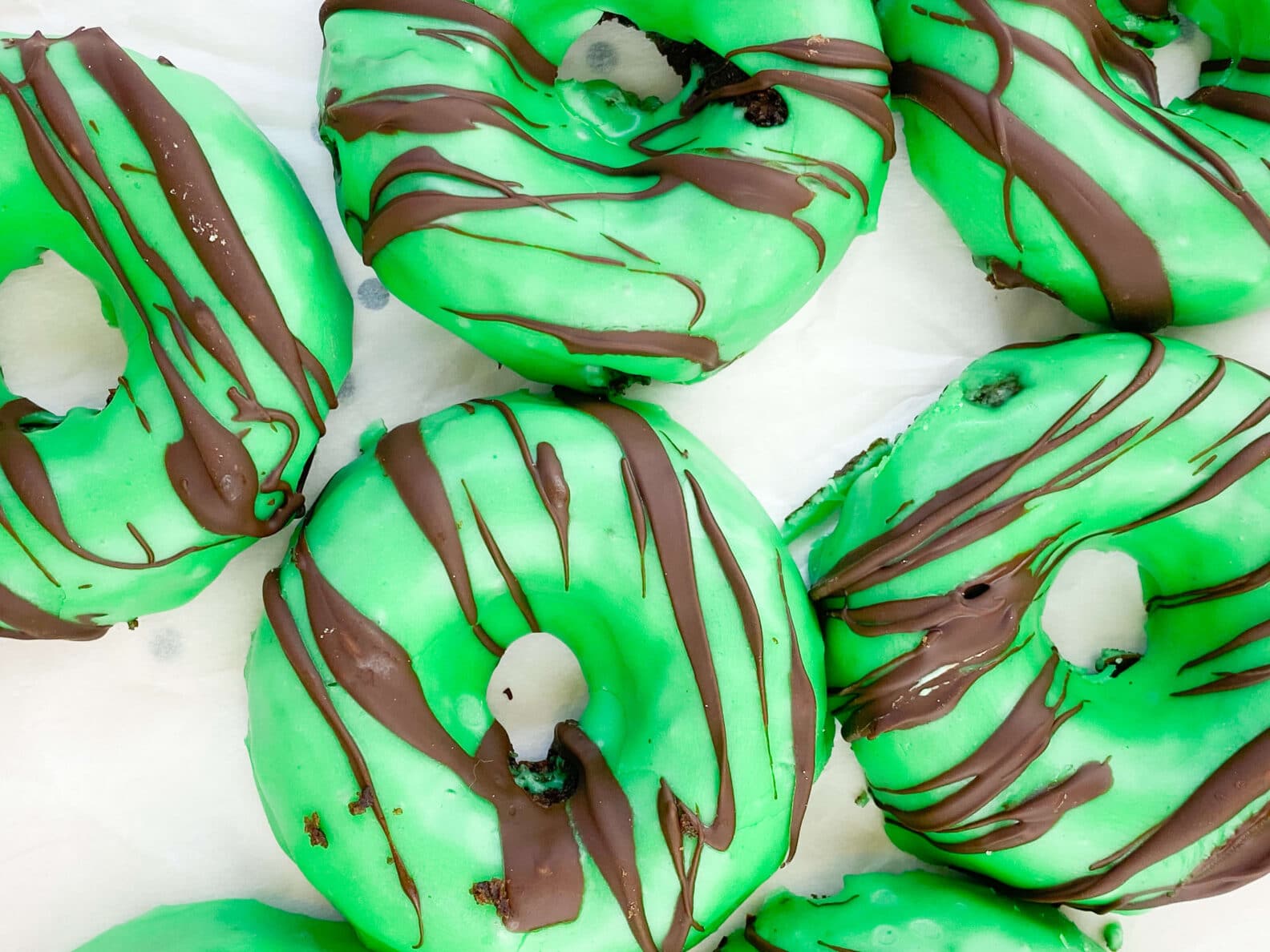 Mint Glazed Donuts – Kate's Safe & Sweet