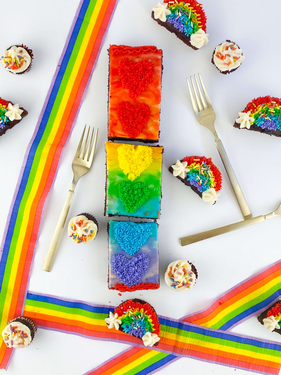 Rainbow Pride Cake – Kate's Safe & Sweet