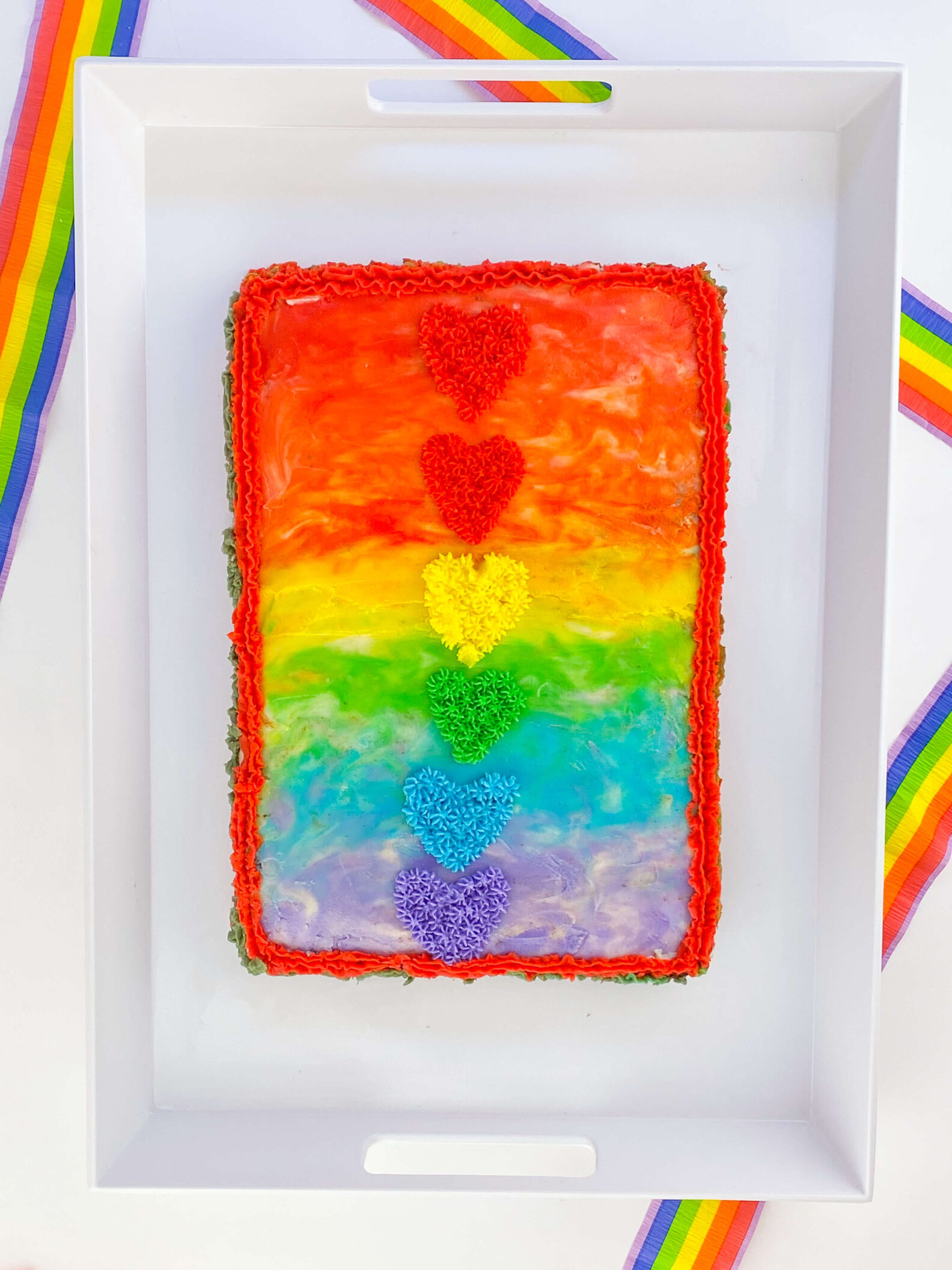 Rainbow Pride Cake – Kate's Safe & Sweet