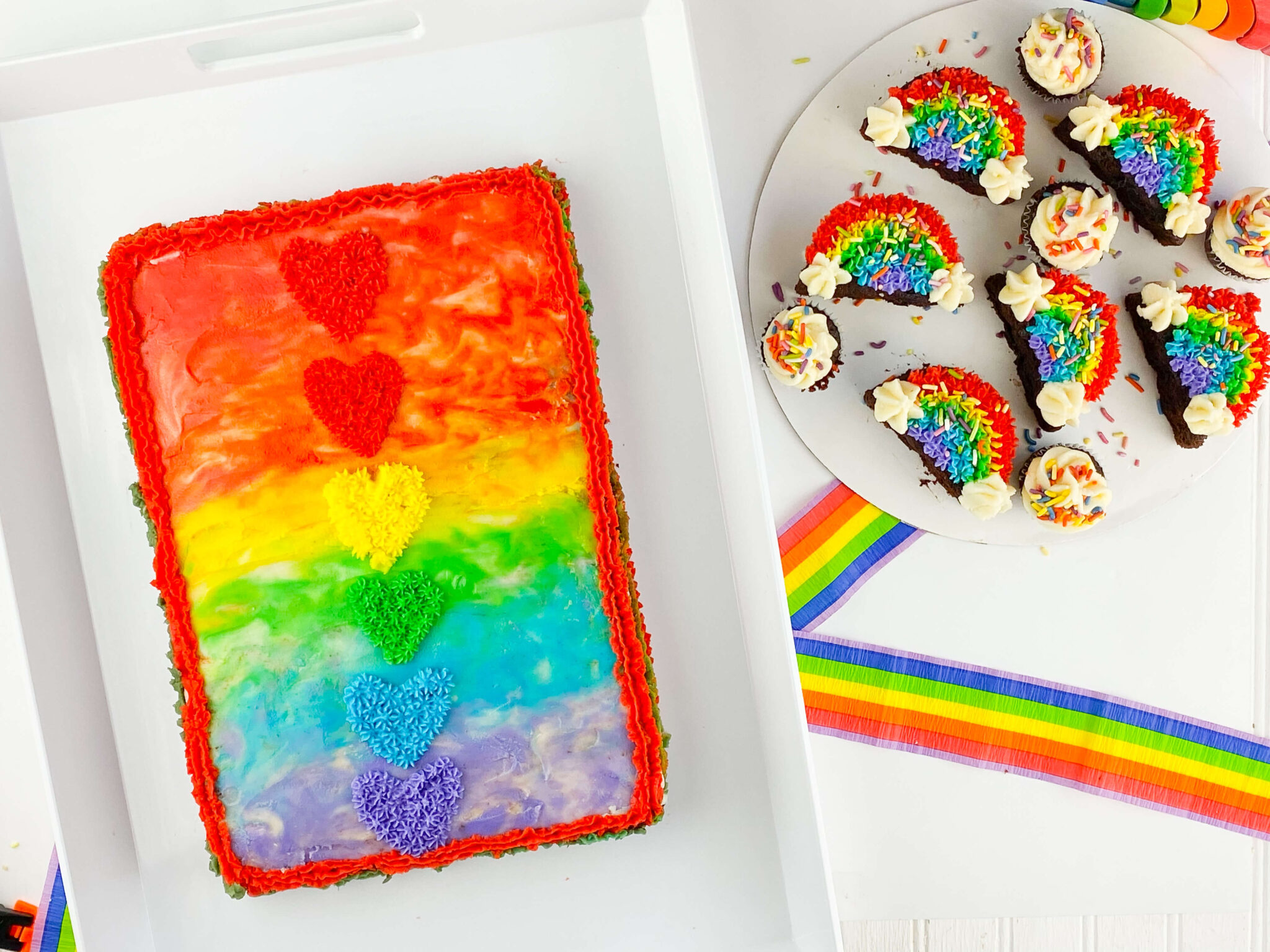 Rainbow Pride Cake – Kate's Safe & Sweet
