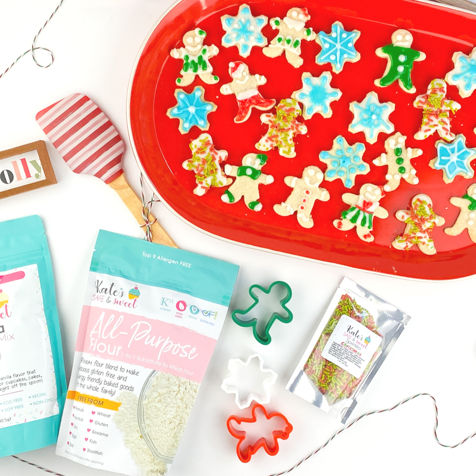 Cut-Out Christmas Sugar Cookies – Kate's Safe & Sweet